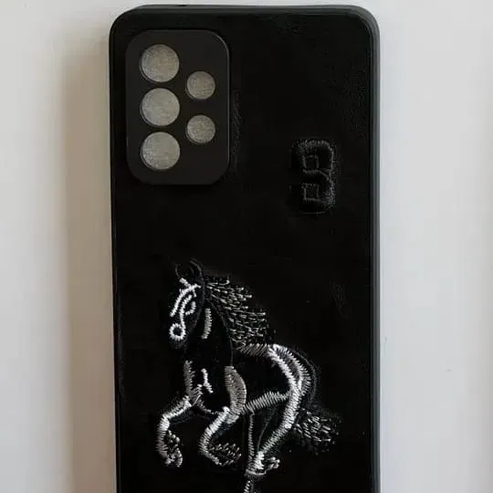 Samsung A32 Embroidered Polo Back Cover – Stylish & Protective Case ...