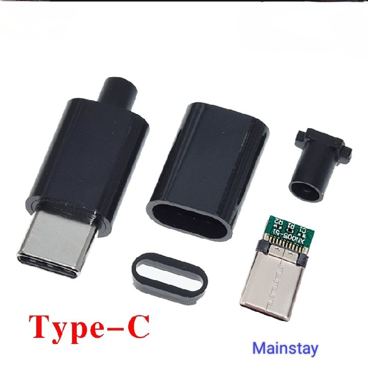 Type C USB 3.1 3A Fast Charging USB Connector Make Jack Tail Plug ...