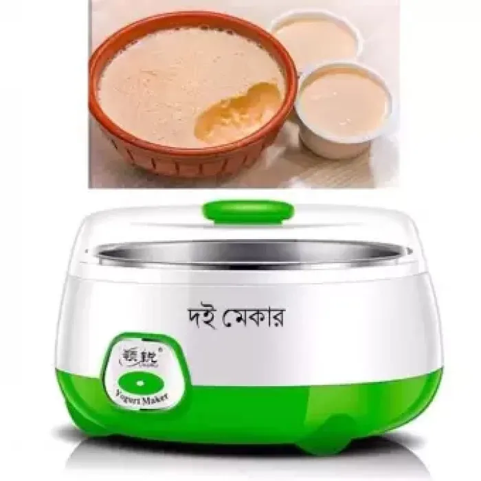 Automatic Yogurt (Doi) Maker - Premium ABS & PP, 1L Capacity, 220-240V/50Hz, 15W | Daraz.com.bd