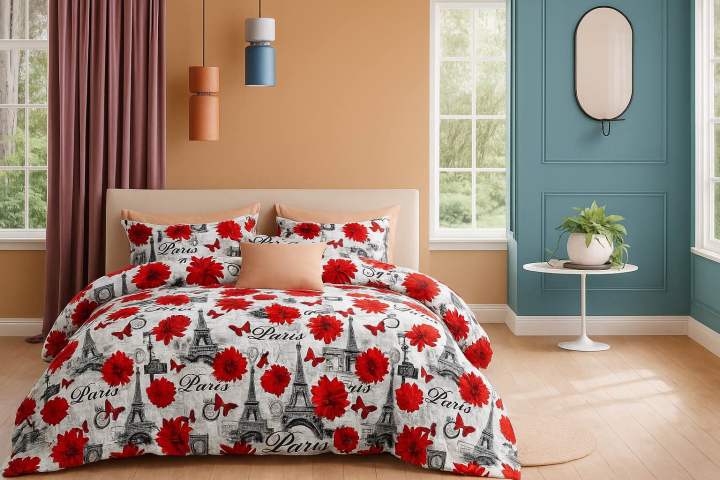 Vibe bed sheet with two pillow cases | Daraz.lk