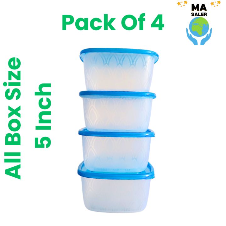 4 in 1 Food Storage Box–Food container box–container for storagr ...