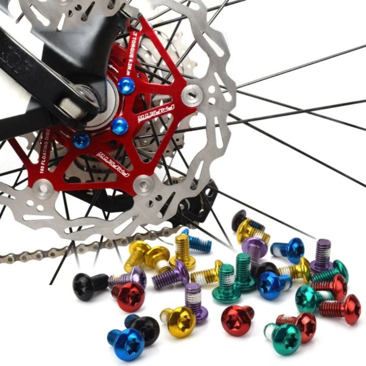 12PCS M5x10mm MTB Bicycle Screws Stainless Steel for T25 Screw Mountain ...