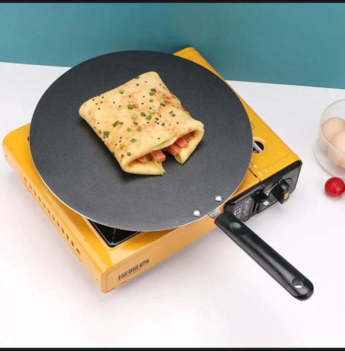 NON STICK TAWA DELUXE / 30CM ROTI PARATHA PAN & BACKING DISK SIZE 30CM ...