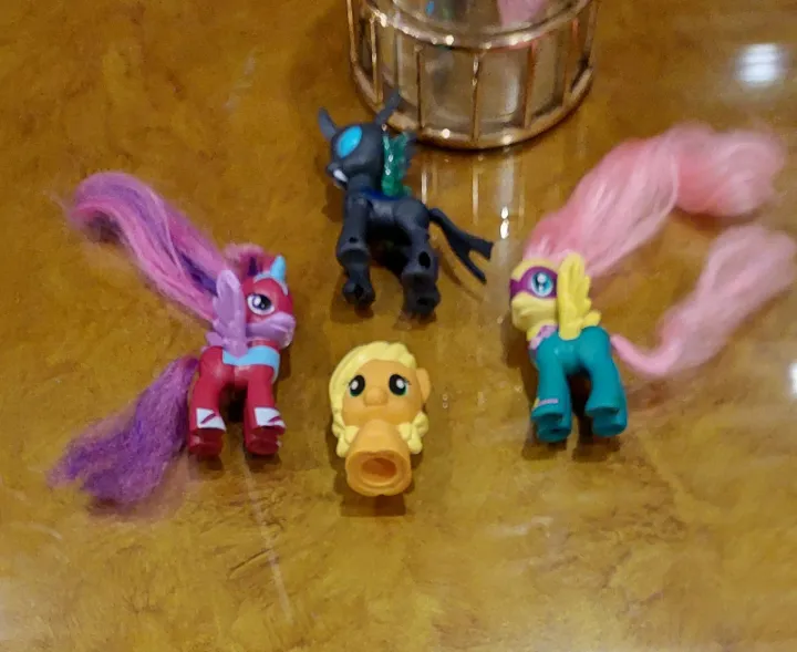 4 figures of Hasbro My Little Pony 1 Power Ponies Twilight Sparkle ( as ...