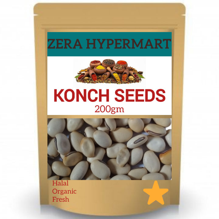 Tukhme Konch | Konch seeds 200gm | Velvet Bean | Konj Safaid | Daraz.pk
