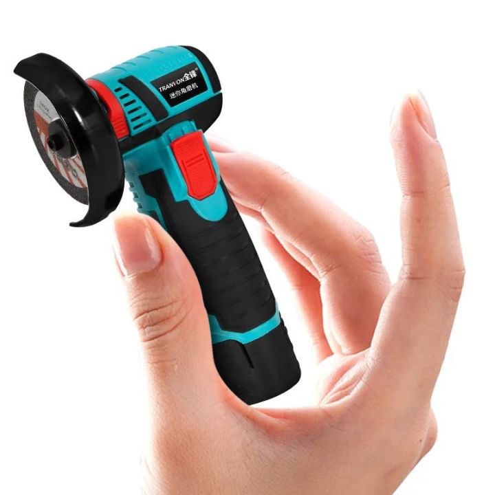 12V Brushless Angle Grinder 18500RPM Rechargeable Grinding Tool ...