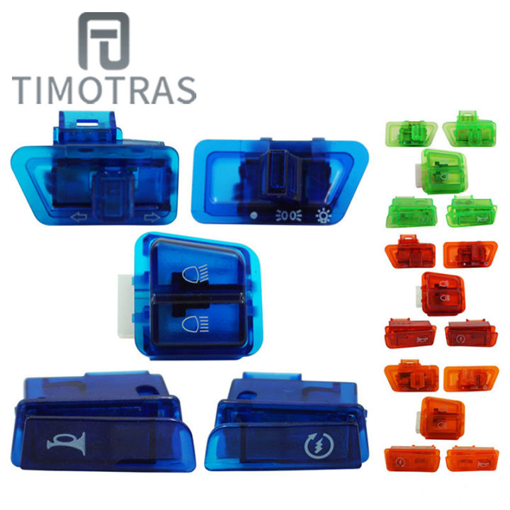 TIMOTRAS Motorcycle Turn Signal Switch Far and Near Light Horn Button for Scooter GY6 50Cc 125Cc ...