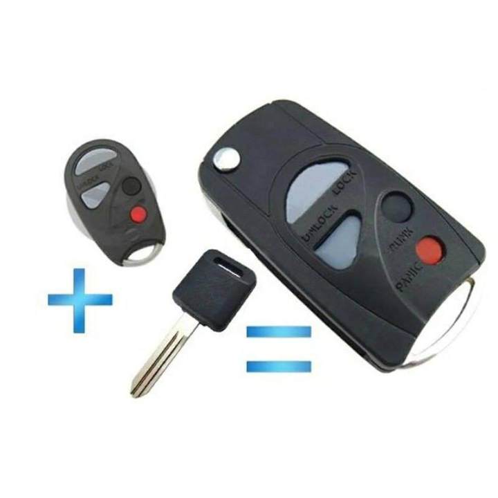4 buttons Nissan neo Cefiro A32 A33 folding key with free shipping logo ...