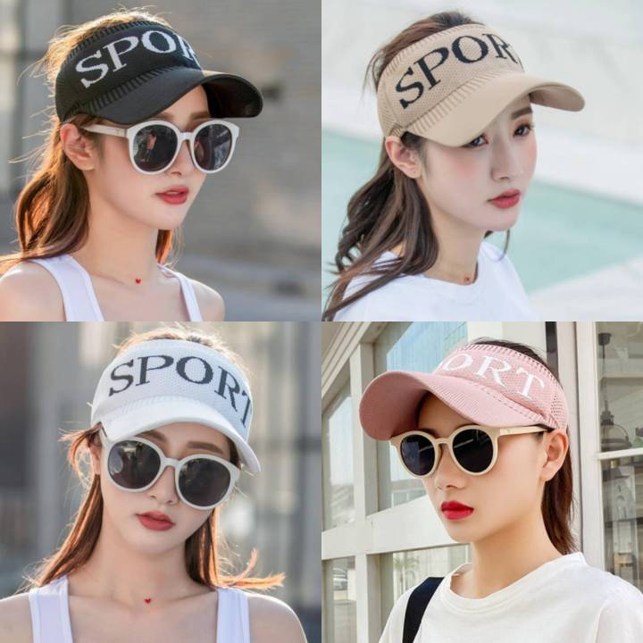 Ready to ship ☆ adult long brim hats half head cap, half head cap, half ...