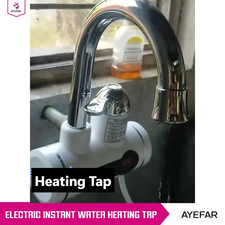 Electric Instant Water Heater Tap 3000W | Electric Faucet Geyser ...