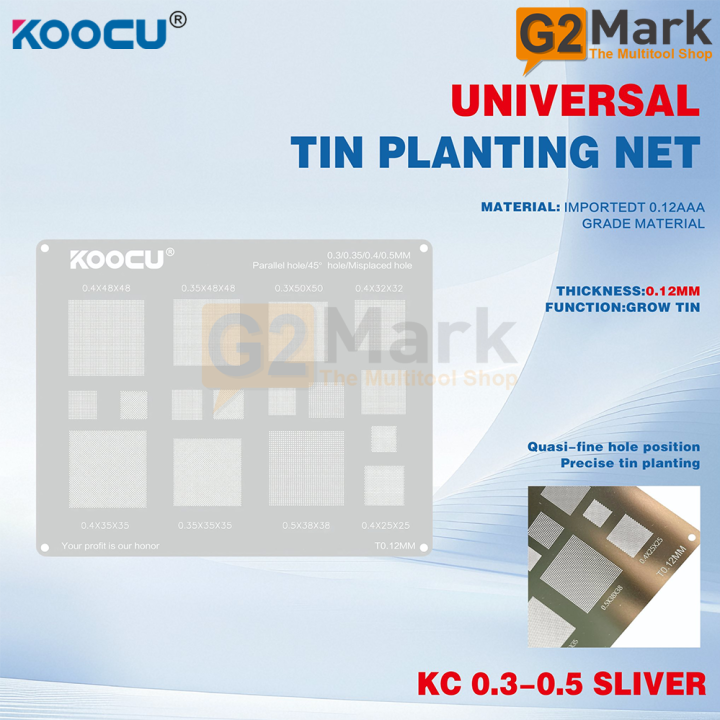 Koocu 16-in-1 Universal 0.3/0.35/0.4/0.5/Parallel/45 Degrees Hole 0 ...