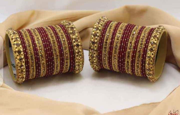 Bangles girls and women one hand bridal set | Daraz.pk