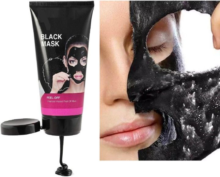 Wokali Whitening Complex Charcoal White Black Mask - 125ml | Daraz.lk