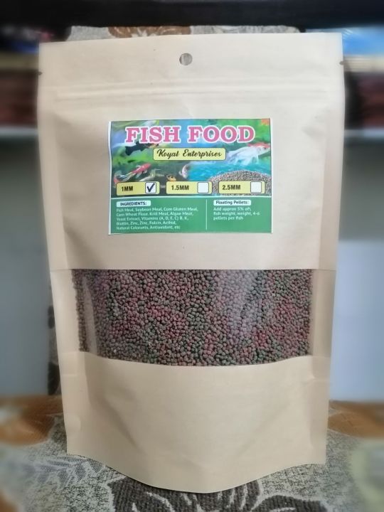Koyal Enterprises Premium Mix Aquarium Fish Food 200g - High Protein ...