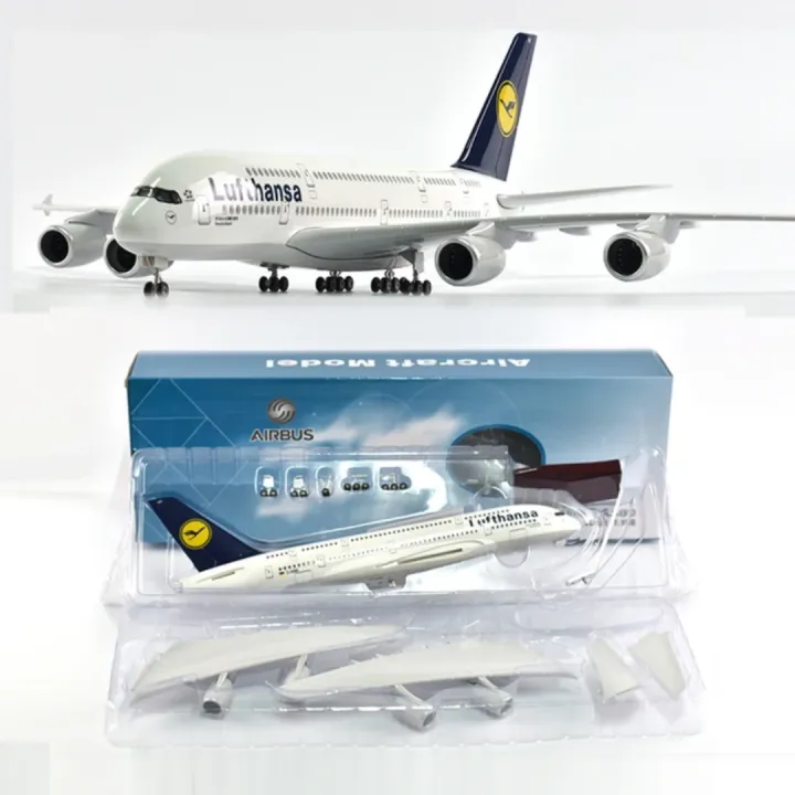 Air Bus A380 Lufthansa Resin Airplane Model Plane Toy Plane Model ...