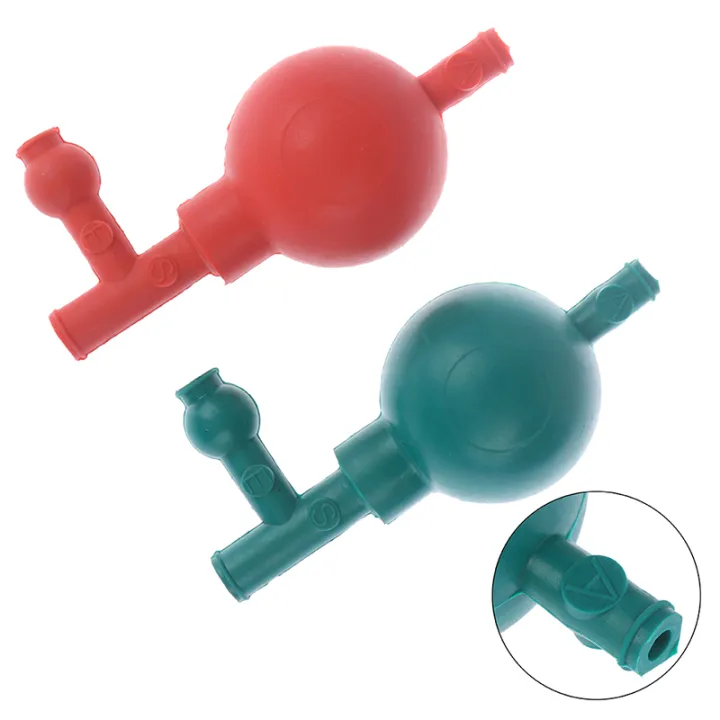 Lab Rubber Suction Bulb Safe Pressure Quantitative Pipette Filler with ...