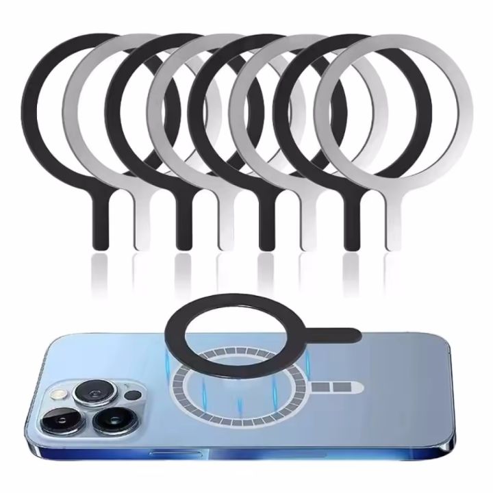 for Magsafe Magnetic Plate Ring Universal Metal Sticker Support ...