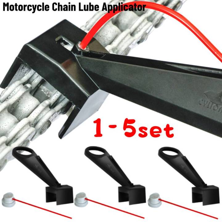 Motorcycle Chain Lube Applicator Mess-Free Chain Wax Chain Cleaner ...