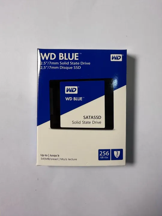 WD Blue 256GB SSD 2.5” SATA III – Up to 550MB/s Read & Write Speed ...