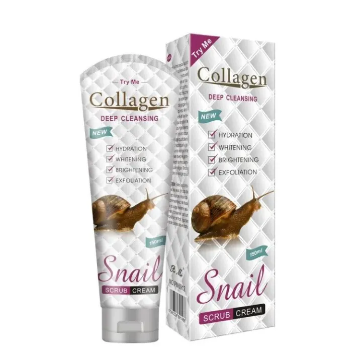 Collagen Snail Scrub Cream 150m | Daraz.com.np