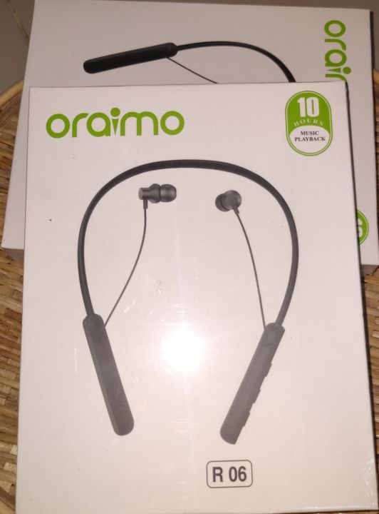 Oraimo R06 neck band good quality | Daraz.com.bd