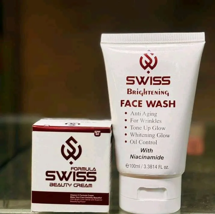 Swiss Formula Beauty Cream and Brightening Face Wash | Daraz.pk