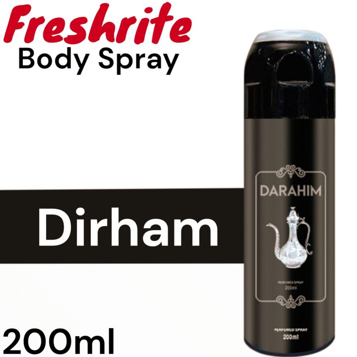 Freshrite Body Spray (Dirham) - 200ml | Daraz.pk