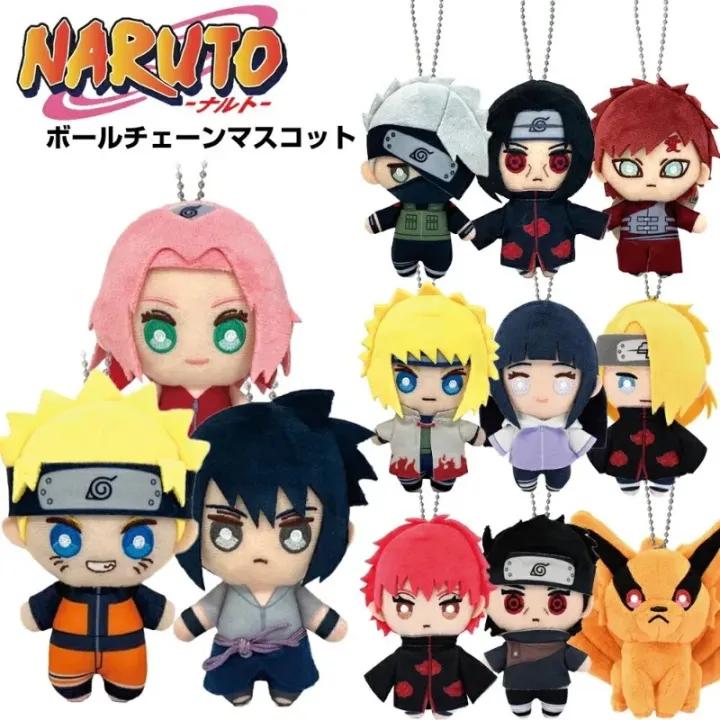 Naruto Shippuden Anime Peripherals Plush Toy Keychain 11cm Naruto ...