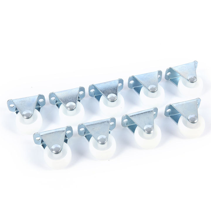 Universal Casters 1" Furniture Wheel Castor White PP Nylon One way ...