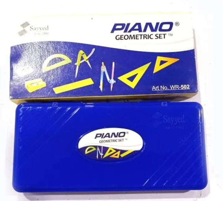 PIANO Geometry Set / Mathematical Box - (Pack of 1 Box) | Daraz.pk