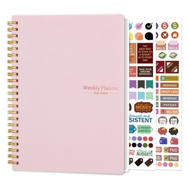 2025 Weekly Planner Agenda Notepad A5 Notebook 52 Weekly Planner ...