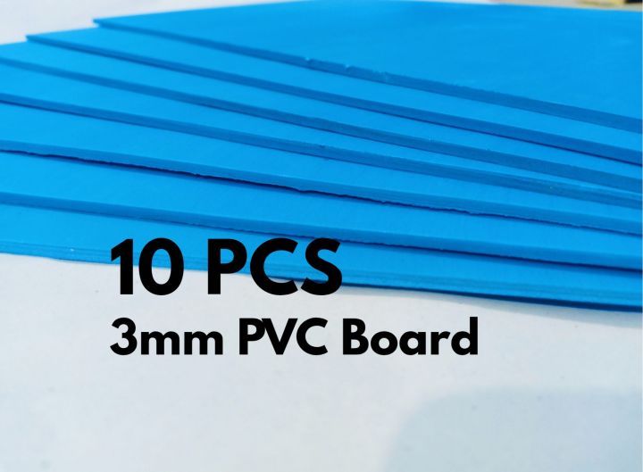 3mm PVC Plastic Board 10pcs – For Model Making, Decoration, School ...