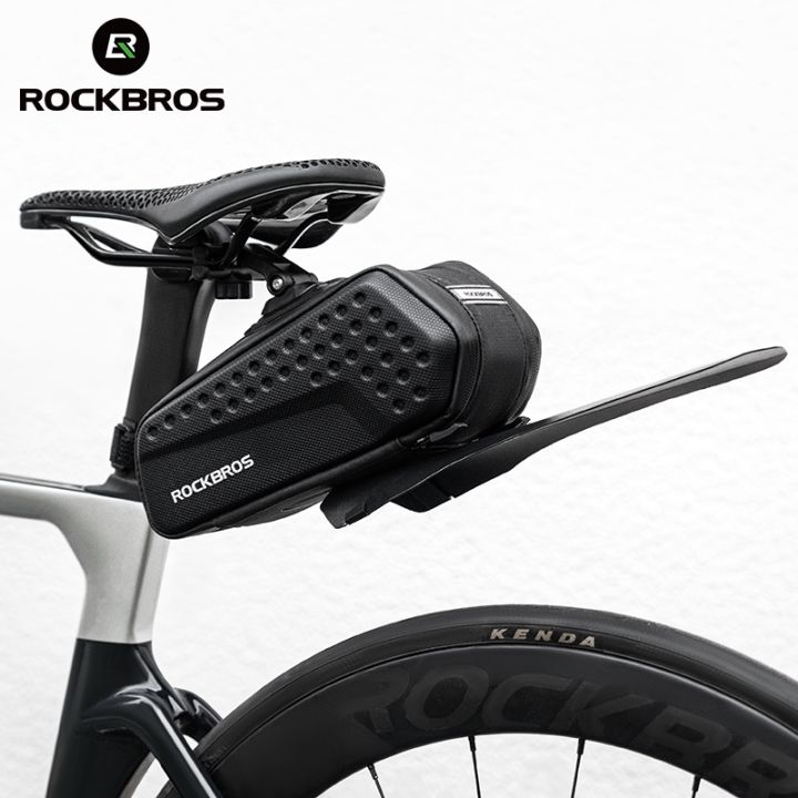 Rockbros bicycle saddle bag with Fender | Shop.com.mm