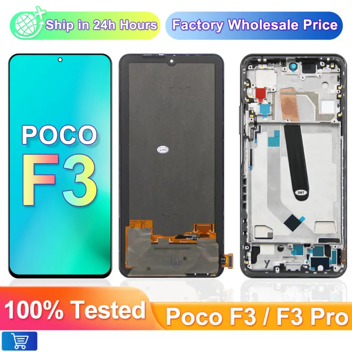 AMOLED For Xiaomi POCO F3 LCD Display Touch Screen Digitizer Assembly ...