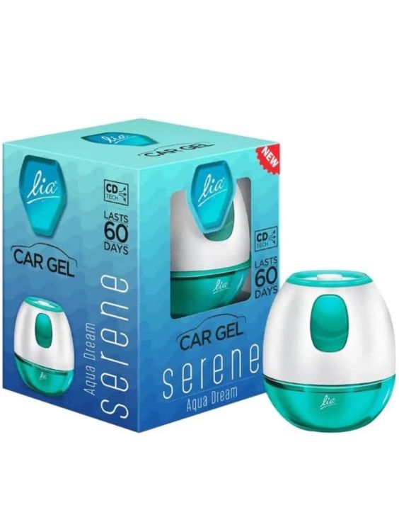 Lia Dashboard Gel Car Air Freshener | Car and Office Perfume Gel ...