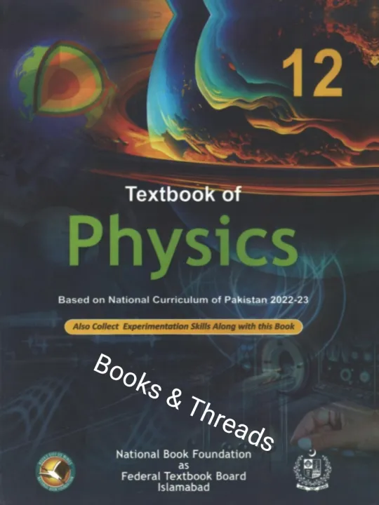 Textbook of Physics Class 12 Federal Board | Daraz.pk