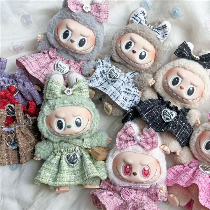 15 17cm For Labubu Doll Sitting Party Series Clothes Hight Quality ...