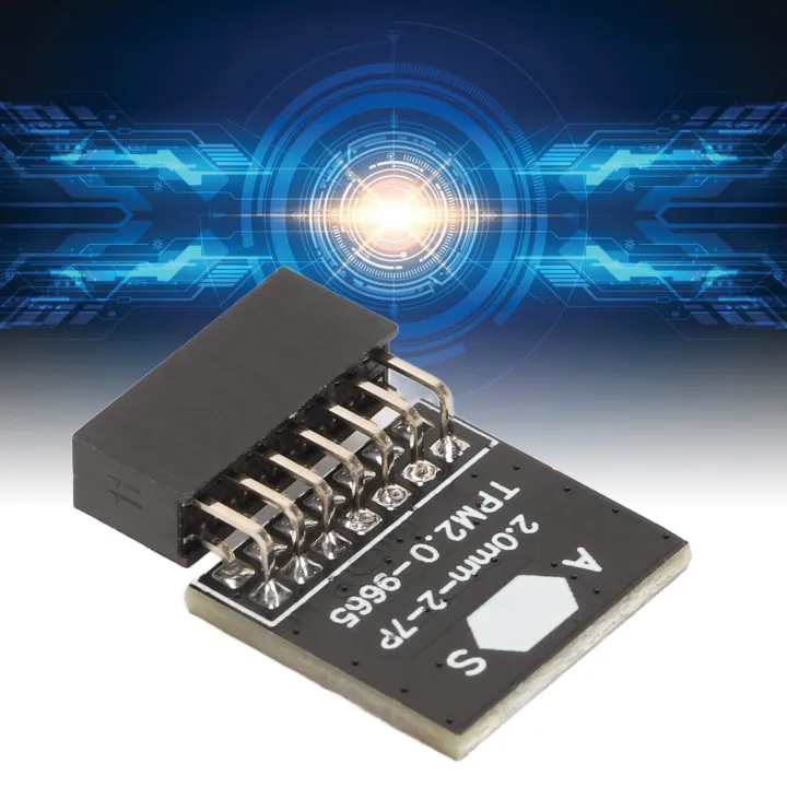 TPM 2.0 Chip TPM 2.0 Module TPM 2.0 Module TPM Chip 14 Pin 2x7P ...