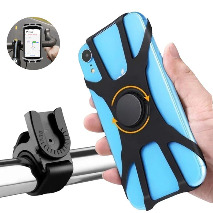 360° Removable Phone Holder Universal Phone Mount for Bicycle ...