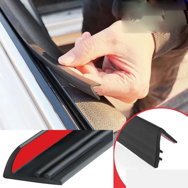Car Window Seal Strip Rubber Car Side Window Gap Filler Noise ...