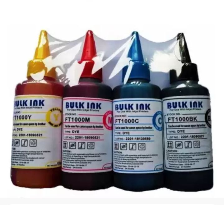 Universal Refill ink ( 4 bottles) | Daraz.lk
