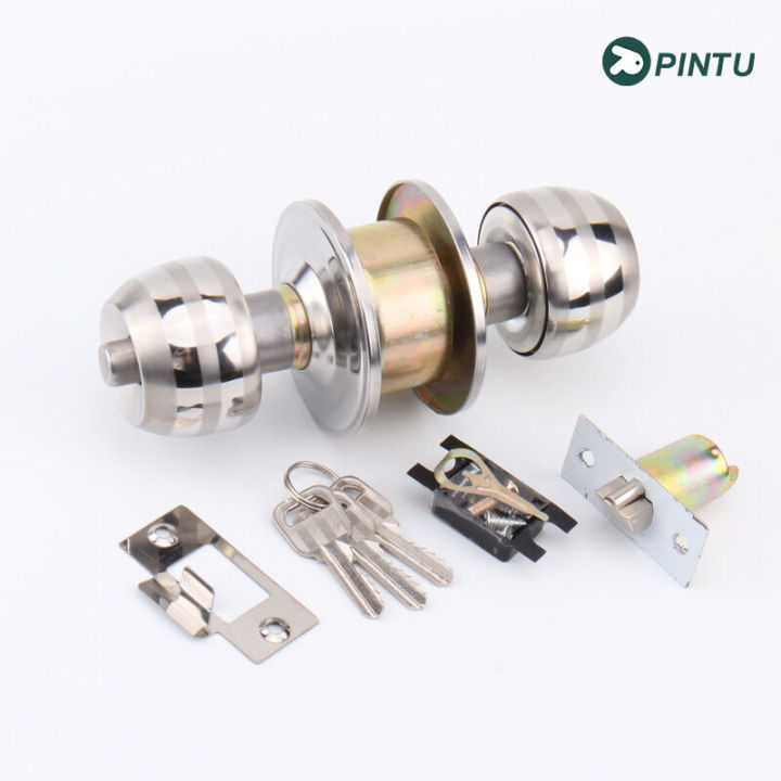 High quality simple installation stainless steel round copper ball lock ...