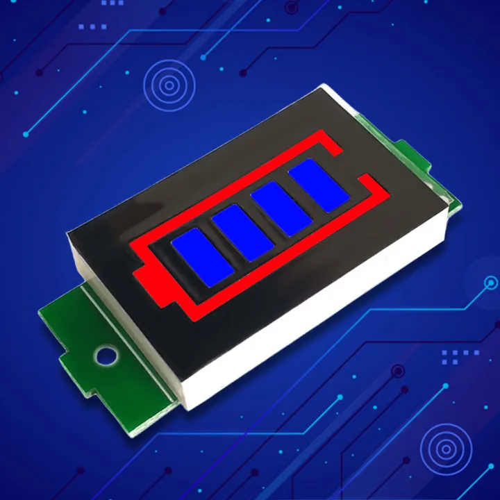 1/2/3/4/6/7/8S Lithium Battery Level Indicator LED Display Li-ion ...