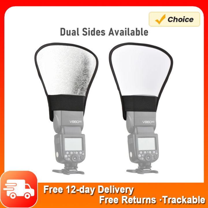 Portable Universal Camera Flash Reflector Speedlite Bounce Diffuser ...