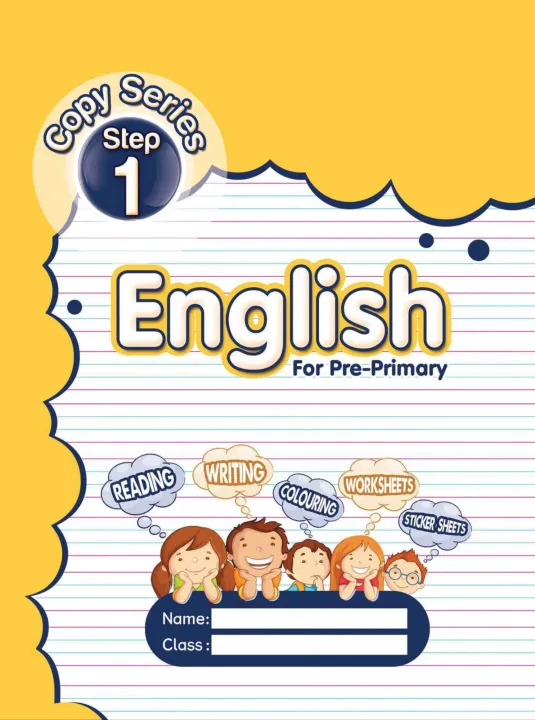 Copy Series Step 1 English For Pre-Primary | Daraz.pk