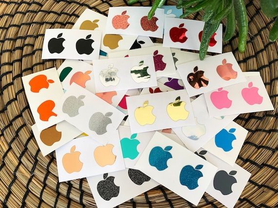 Iphone logo sticker orginal size PVC iphone 12 pro max | Daraz.lk