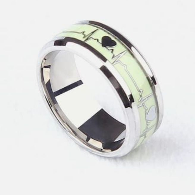 new Amazing light ring for unisex lifeline ring | Daraz.pk