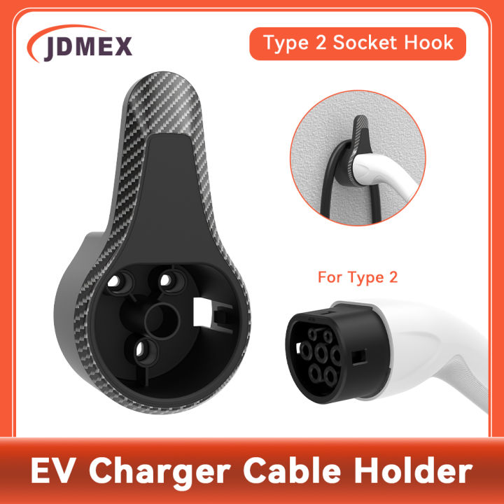 JDMEX EV Charger Plug Holder Type2 / Type1 /GBT Connector Socket Plug ...