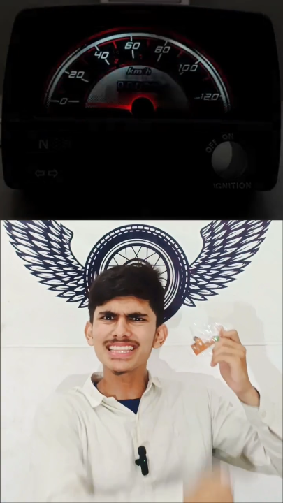 Led Meter Kit cd 70 (Imported quality) Meter Kit cd 70 Speedo meter Kit ...