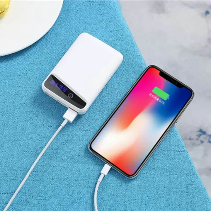 Empty Power Bank Case 3*18650 Battery External Charger USB Free Welding ...